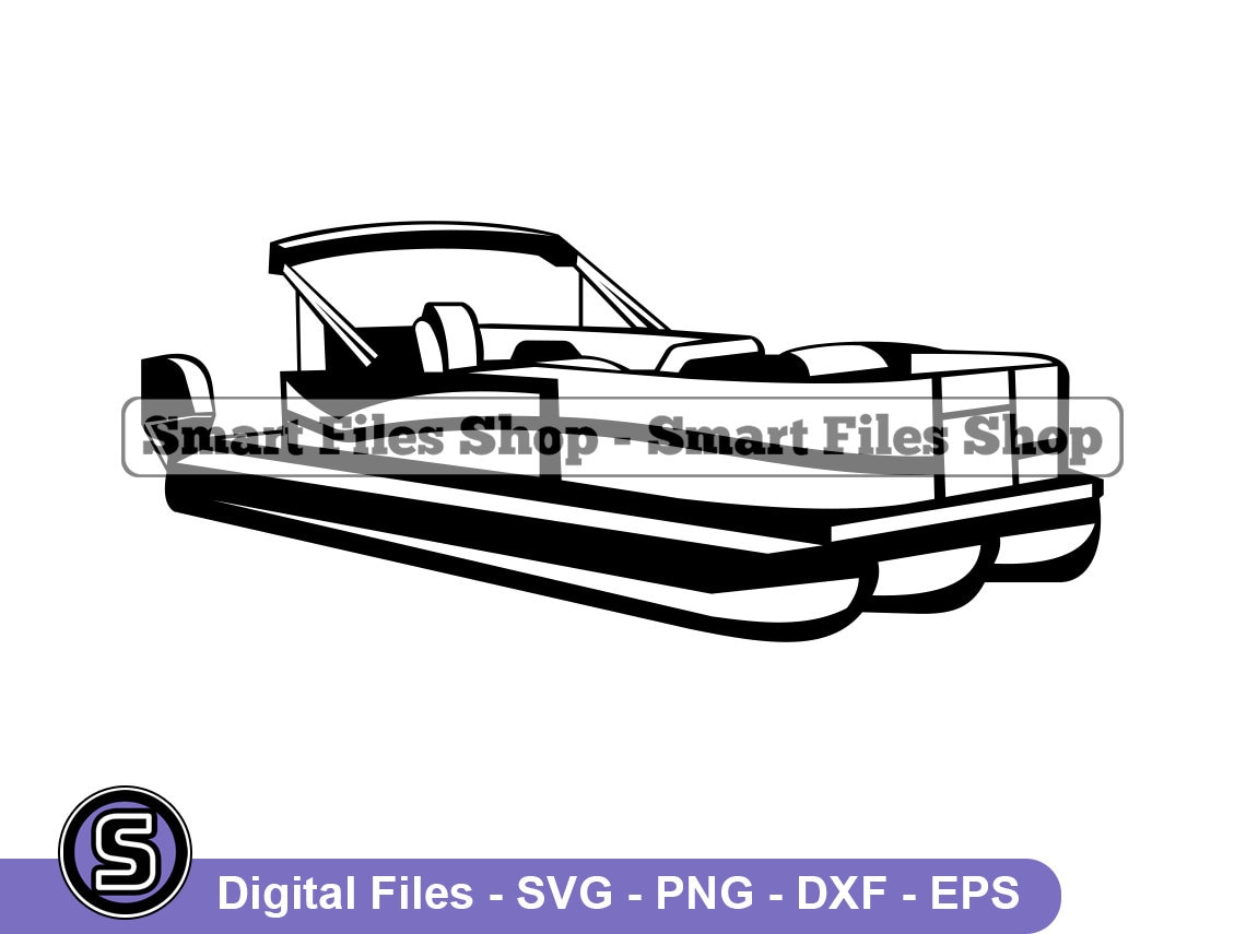 Pontoon Boat 6 Svg Pontoon Svg Pontooning Svg Pontoon Boat - Etsy