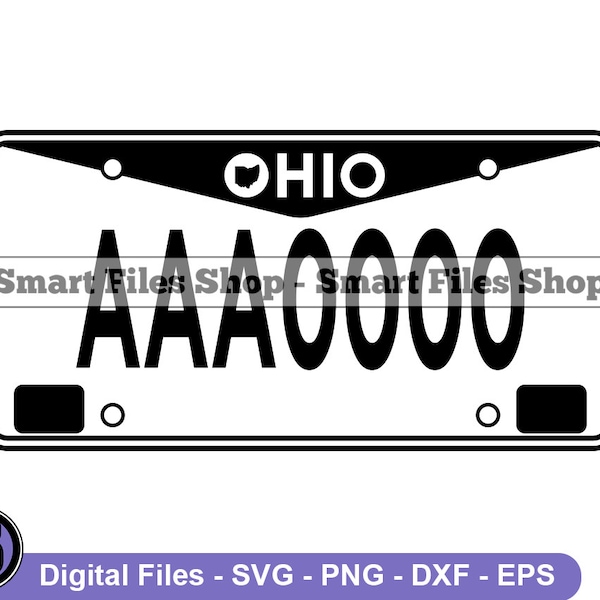 Ohio License Plate - Etsy