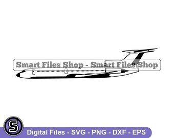 Angry Jumbo Jet Plane Flying Mascot Black and White Svg-airliner Svg ...