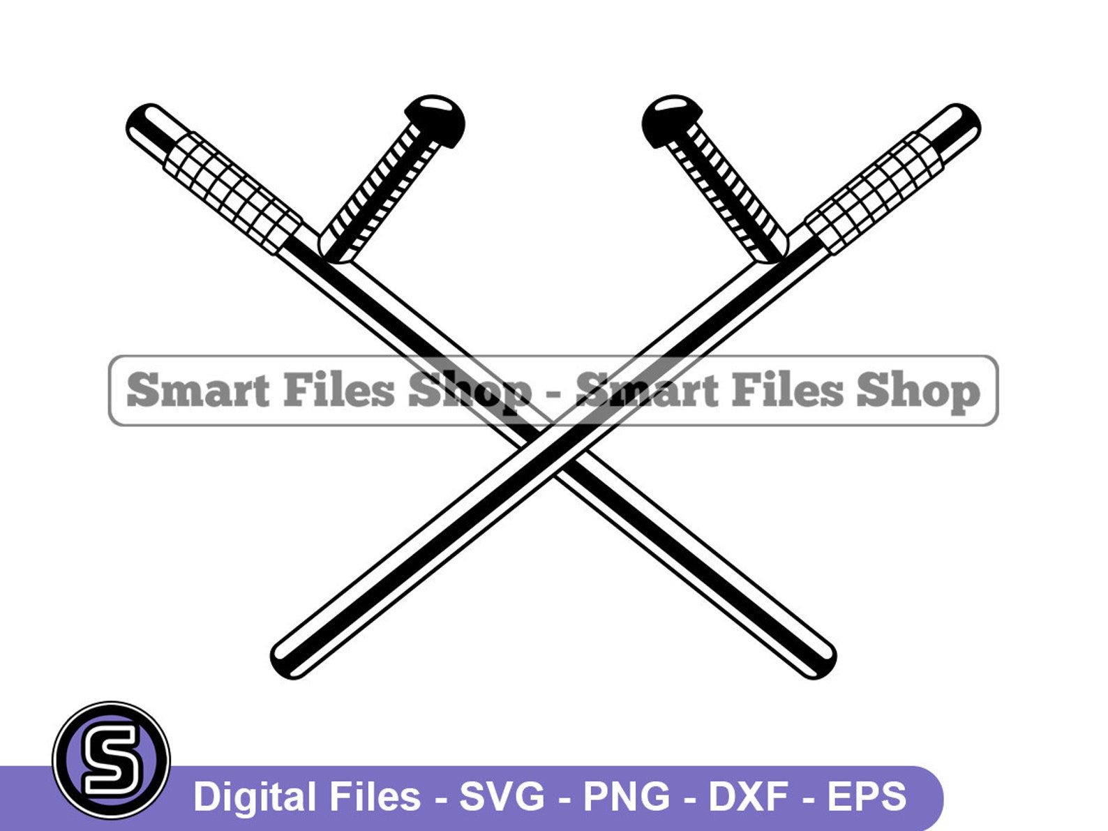 Police Baton Logo Svg, Police Baton Svg, Police Svg, Law Inforcememnt ...
