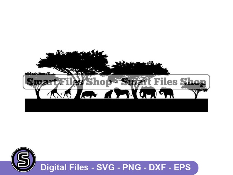 Safari Svg Safari Animals Svg Africa Animals Svg Safari - Etsy