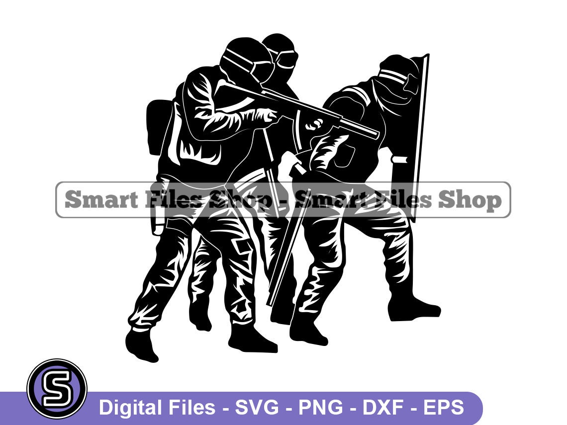 SWAT Team Svg Special Forces Svg SWAT Svg Police Svg Swat - Etsy