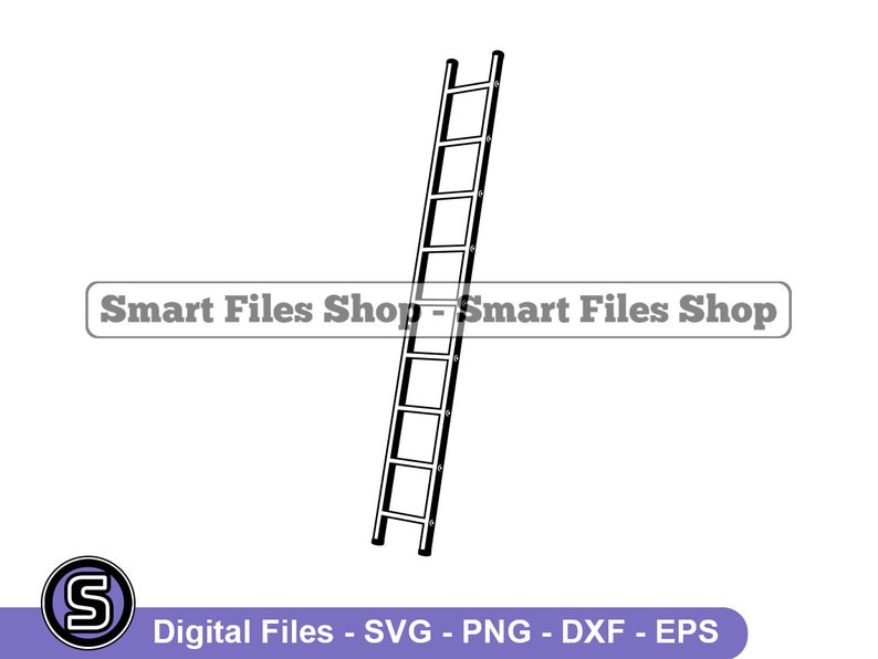 Ladder Svg Contractor Svg Ladder Design Svg Ladder Dxf | Etsy