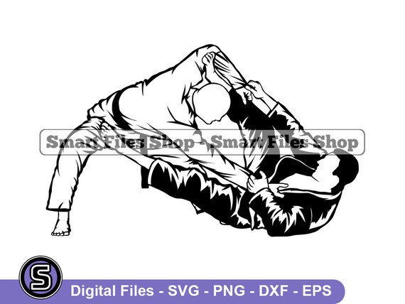Brazilian Jiu-jitsu Svg Martial Arts Svg Combat Svg | Etsy