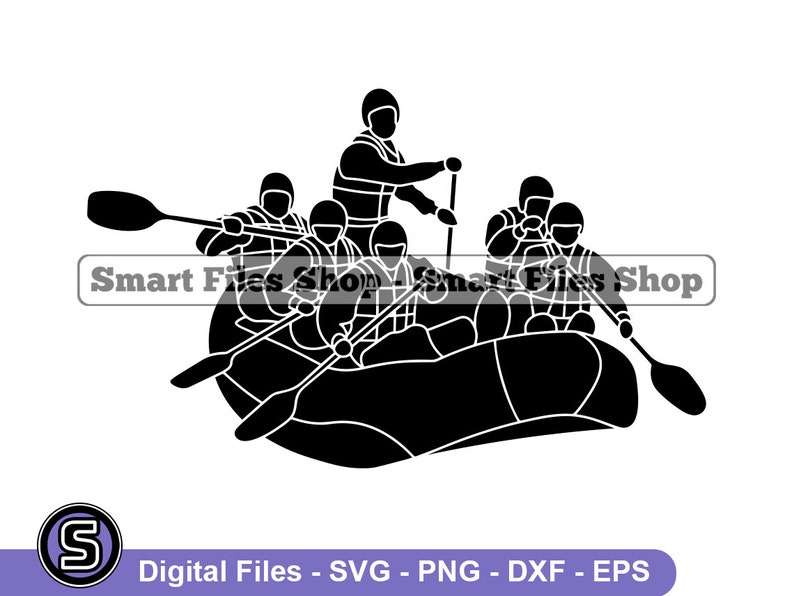 Rafting #2 Svg, Rafting Svg, Rafting Logo Svg, Rafting Dxf, Rafting Png ...