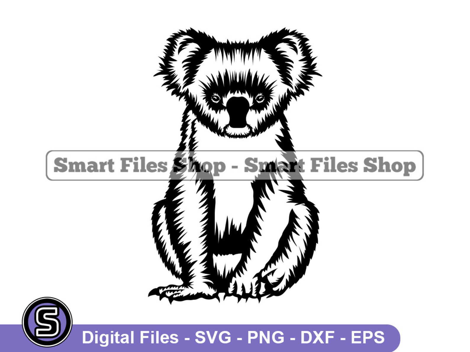 Koala SVG Koala Bear SVG Animals Svg Koala Dxf Koala Png - Etsy