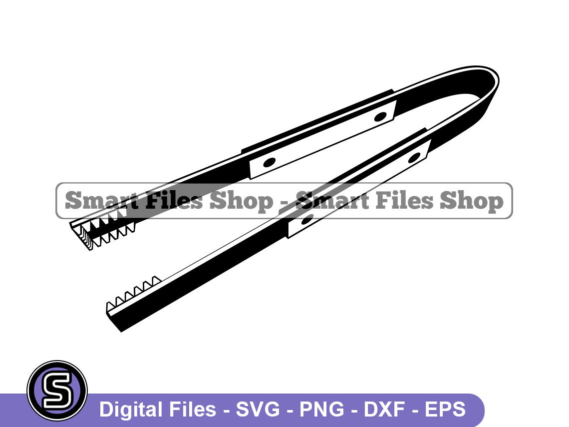 Tongs Svg, BBQ Svg, Barbeque Svg, Grilling Svg, Picnic Svg, Tongs Dxf ...