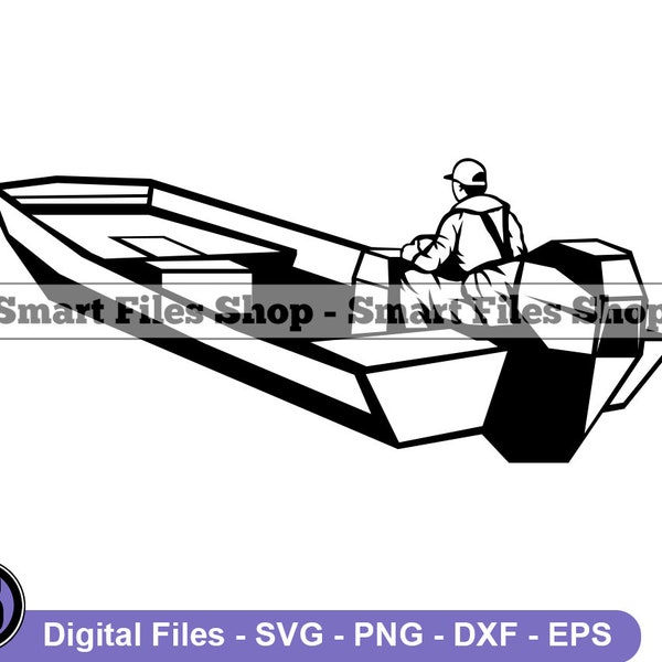 Boat Svg - Etsy