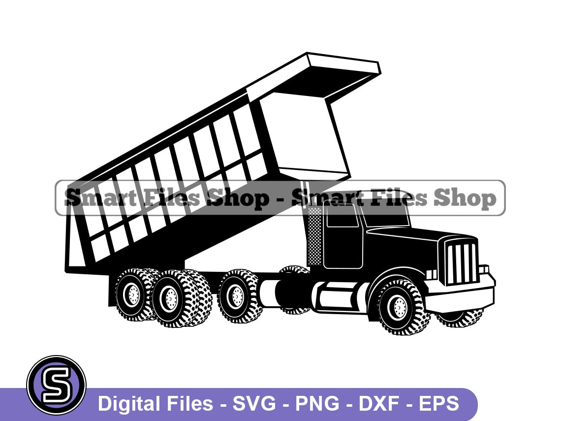 Dump Truck 4 Svg Truck Svg Trucker Svg Trucking Svg Dump - Etsy