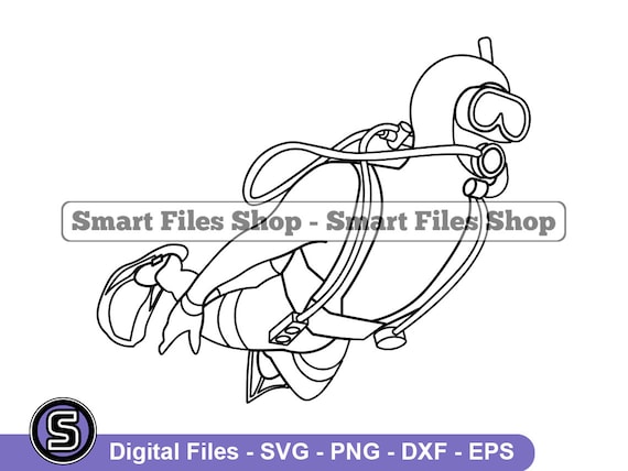 Diver Outline