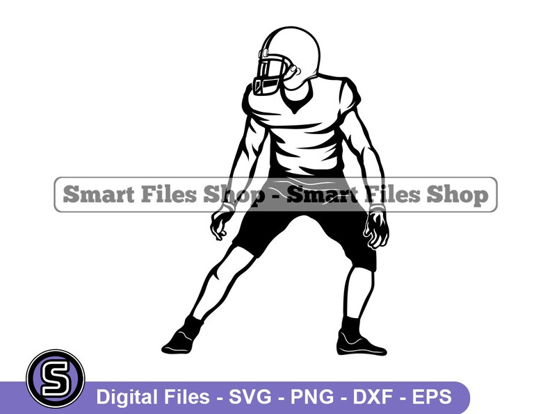 Football Player Safety SVG Football Svg Football Dxf - Etsy