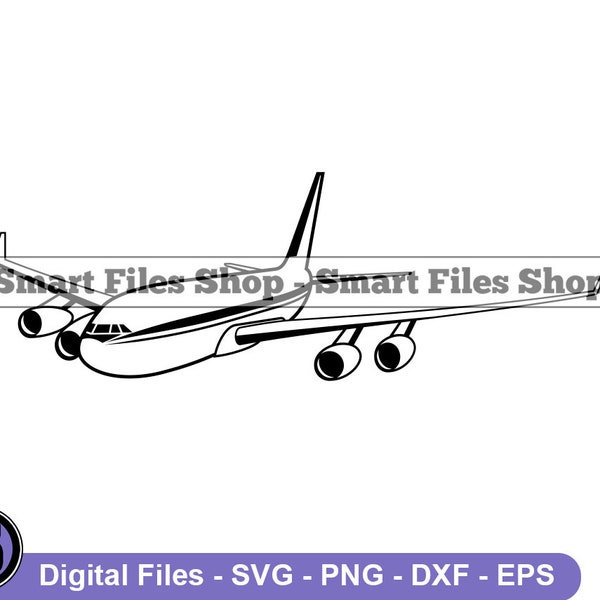 Airplane Svg - Etsy