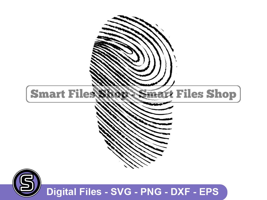 Fingerprint 2 Svg, Fingerprint Svg, Fingerprint Dxf, Fingerprint Png ...
