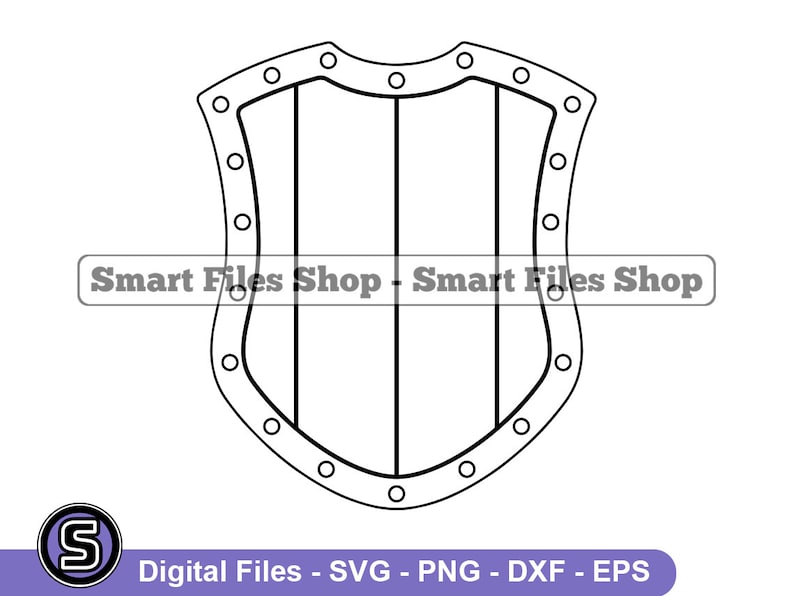 Wood Shield Outline SVG Shield SVG Defence Svg Wood Shield - Etsy