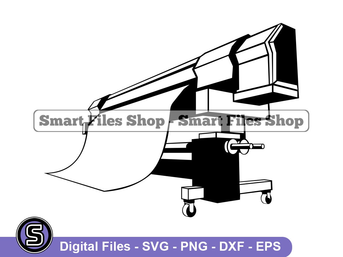Wide Printer Machine Svg Printer Svg Printing Svg Office - Etsy