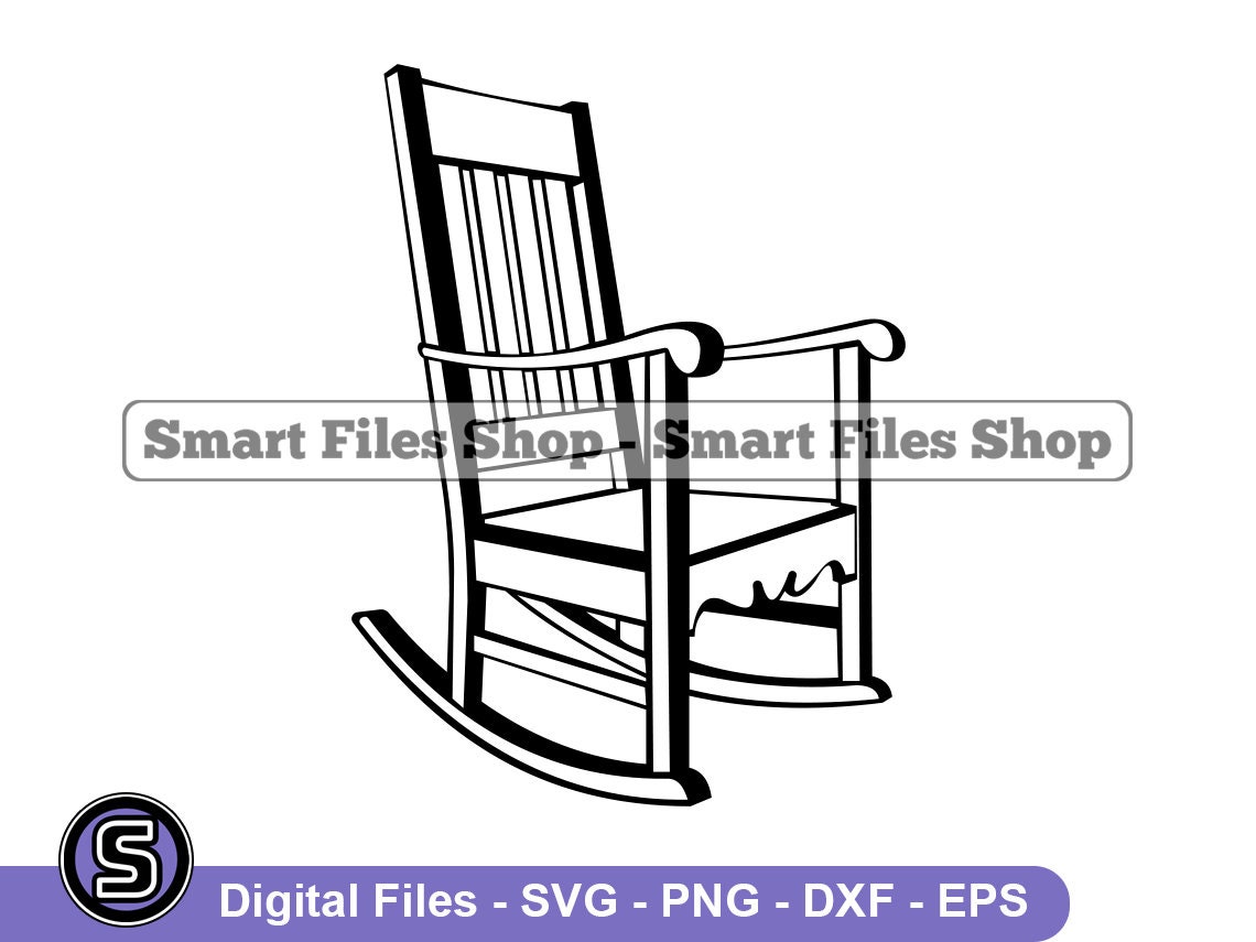 Rocking Chair 2 Svg Retiree Svg Retirement Svg Rocking - Etsy