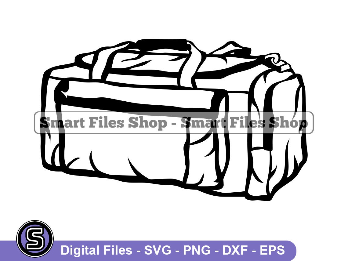Duffel Bag Svg Duffle Bag Svg Travel Svg Vacation Svg | Etsy