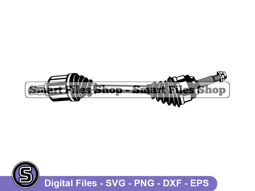 Drive Shaft Svg, Car Mechanic Svg, Car Svg, Drive Shaft Dxf, Drive ...