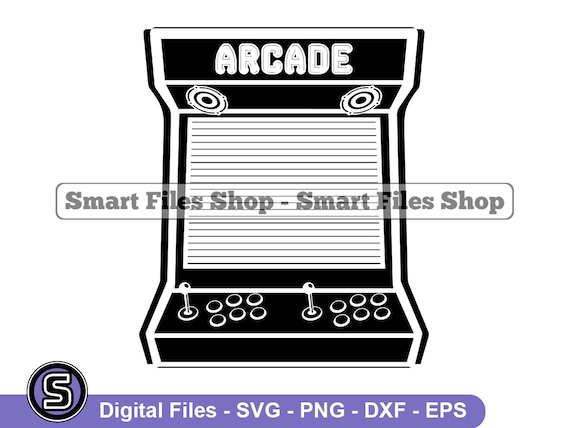 Arcade 2 SVG Arcade SVG Retro Games Svg Arcade Dxf Arcade - Etsy Australia