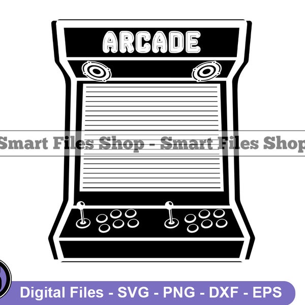 Arcade Dxf Files - Etsy
