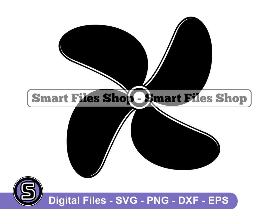 Ship Rudder Svg, Propeller Svg, Nautical Svg, Ship Rudder Dxf, Ship ...