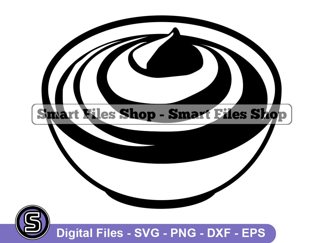 Bowl of Sauce SVG, Sauce Svg, Ketchup Svg, Lunch Svg, Dinner Svg, Dips ...