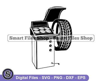 Car Tire Repair Dxf - Etsy