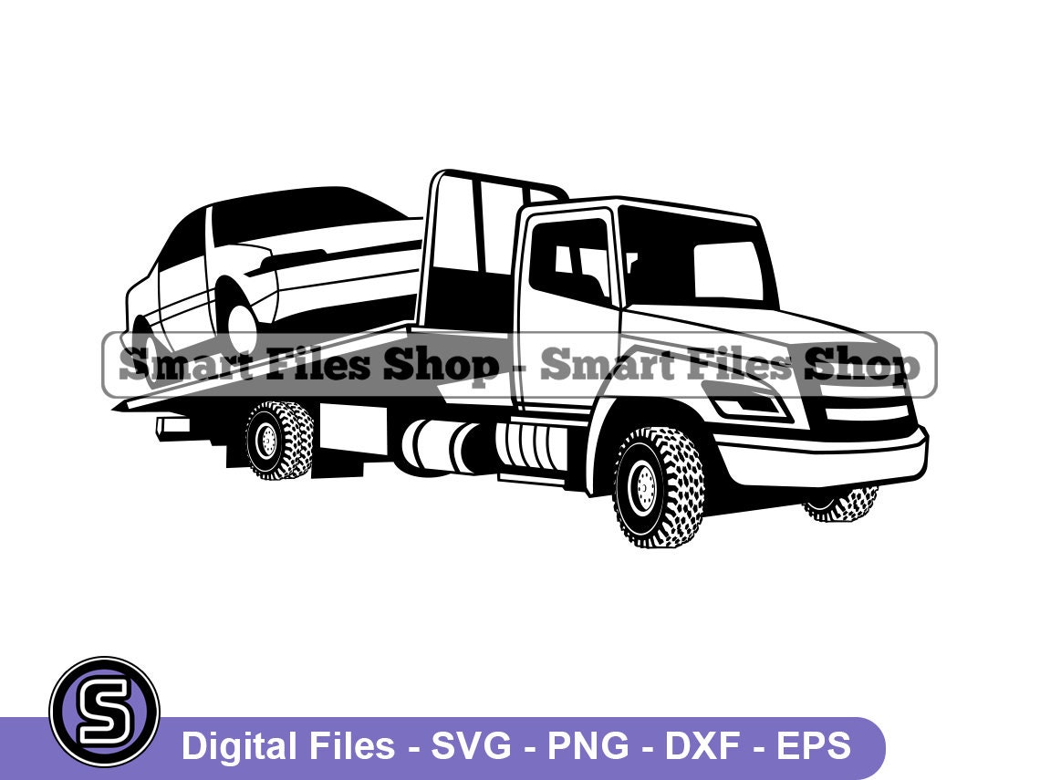Tow Truck 3 Svg Tow Truck Svg Car Towing Svg Tow Truck - Etsy