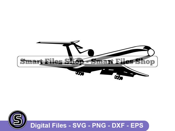Jumbo Jet 3 Svg Jumbo Jet Svg Airplane Svg Airliner Svg - Etsy Singapore