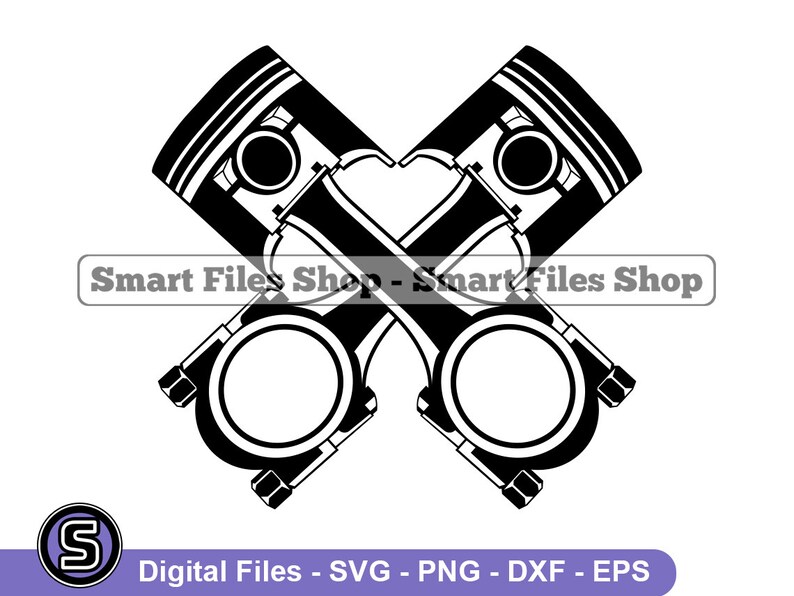 Piston Logo Svg, Piston Svg, Engine Piston Svg, Mechanic Svg, Piston ...