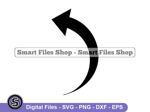 Gebogen Pijl Rechtenvrije Stockvectors Van Curved Arrow