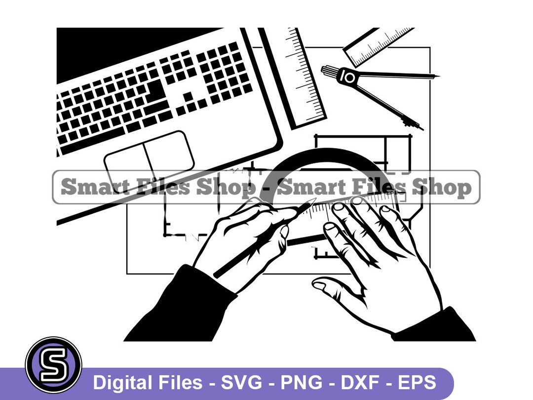 Architect 3 Svg, Construction Svg, Builder Svg, Architect Dxf ...