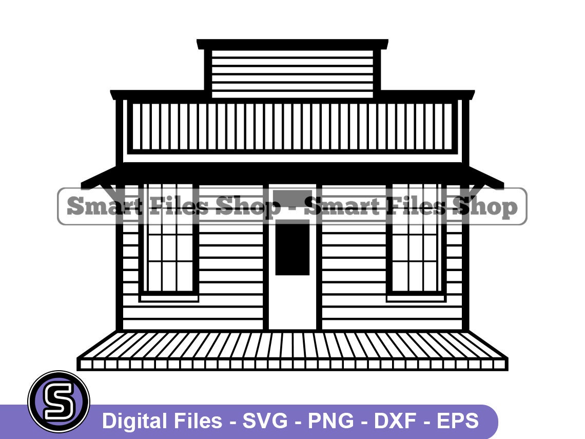 Wild West Building Svg, Wild West Svg, Western Svg, Western ...