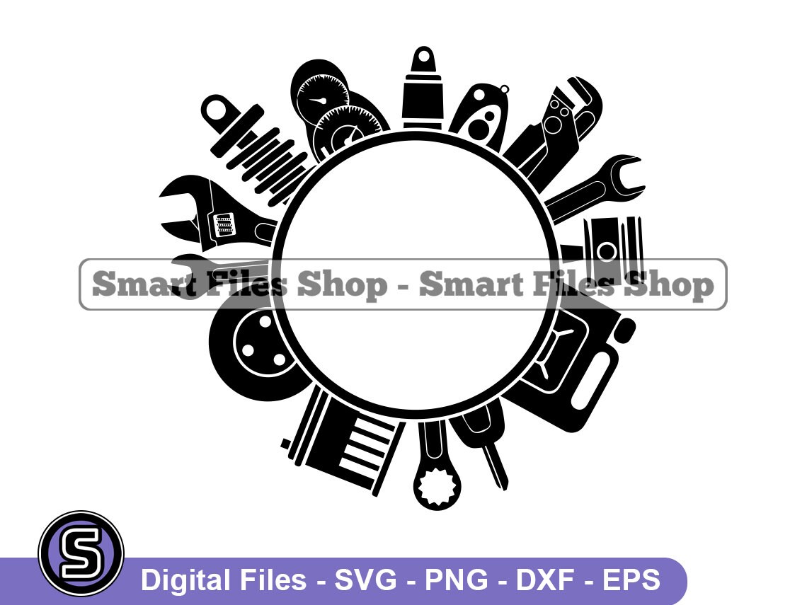 Car Mechanic Logo Svg Car Mechanic Svg Car Mechanic Dxf Car | Etsy