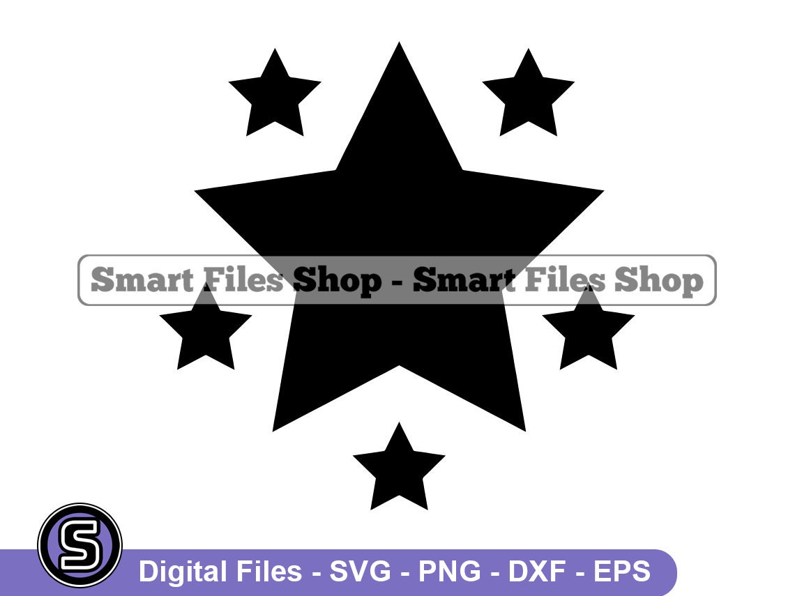 Star Logo Svg Star Svg Star Design Svg Star Dxf Star Png - Etsy