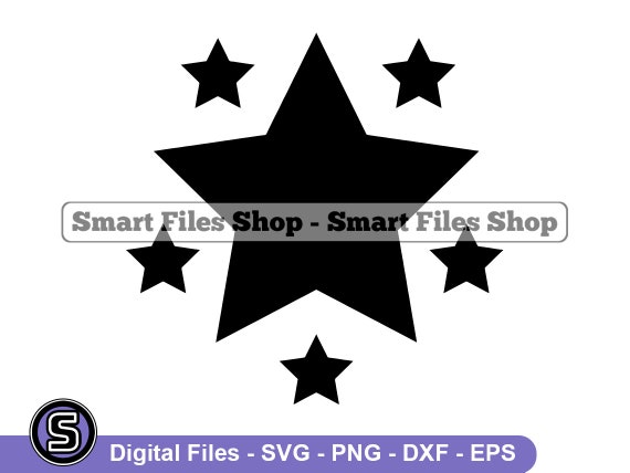 Star Logo Svg Star Svg Star Design Svg Star Dxf Star Png | Etsy