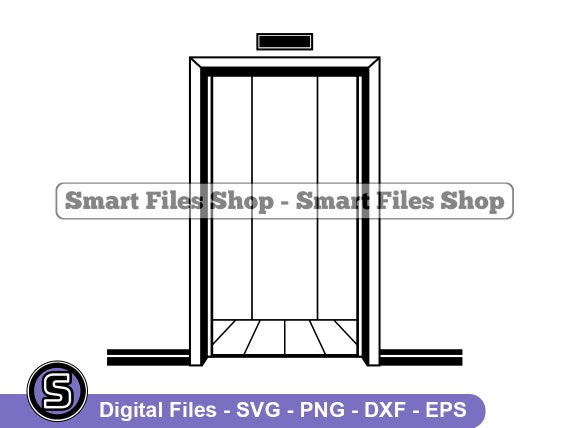 Empty Elevator Clipart