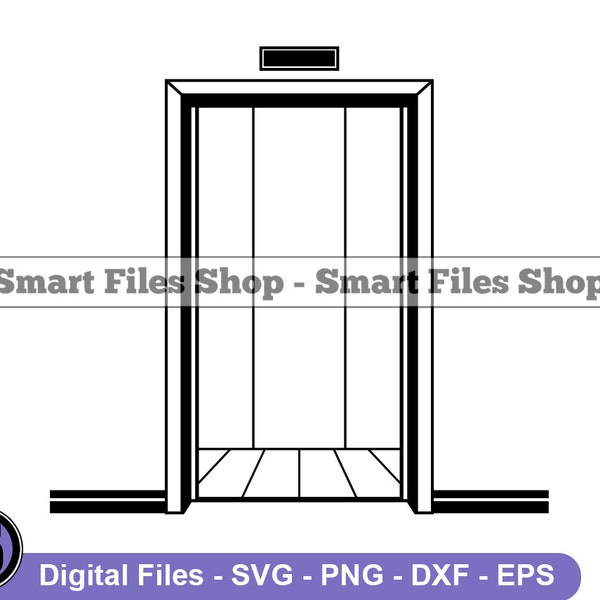 Elevator Miniature File Svg - Etsy