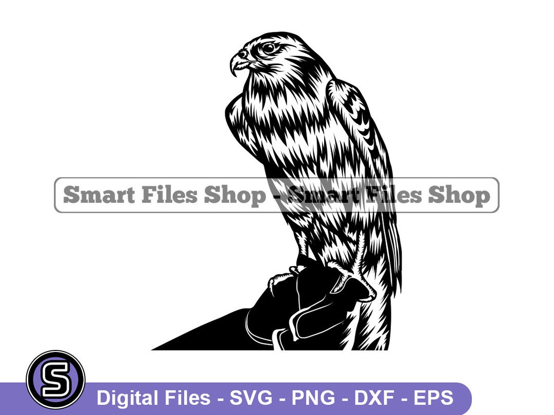 Hunting Hawk Svg Hawk Svg Predator Bird Svg Hawk Dxf Hawk - Etsy Canada