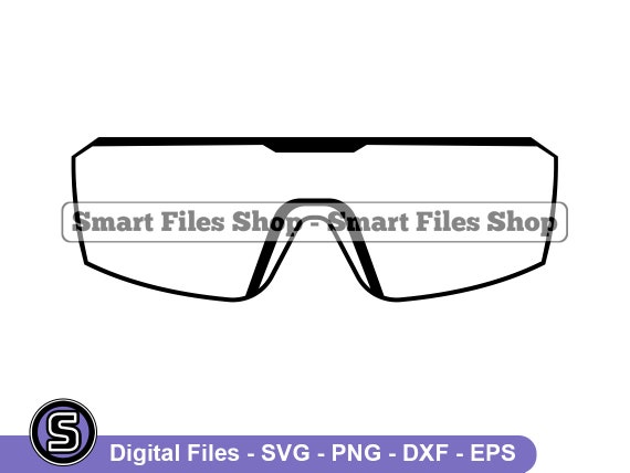 Safety Glasses 2 Svg Safety Glasses Svg Safety Glasses Dxf - Etsy