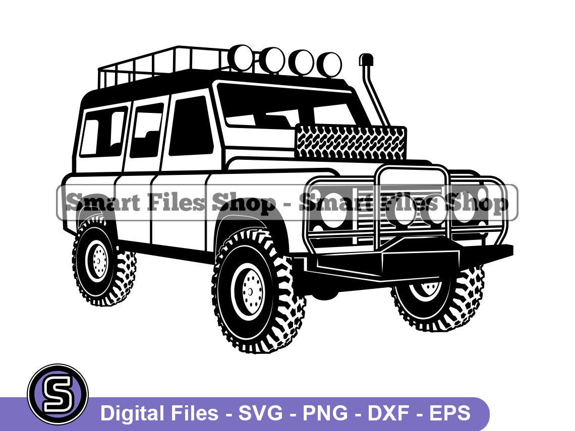 Safari Vehicle Svg Safari Car Svg off Road Vehicle Svg SUV | Etsy