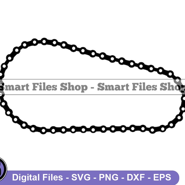 Bicycle Chain Svg - Etsy