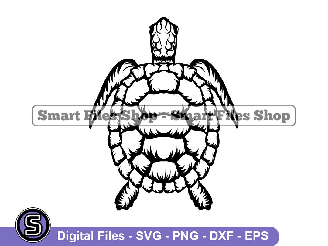 Turtle Logo 2 Svg Turtle Shell Svg Turtle Svg Turtle Shell - Etsy