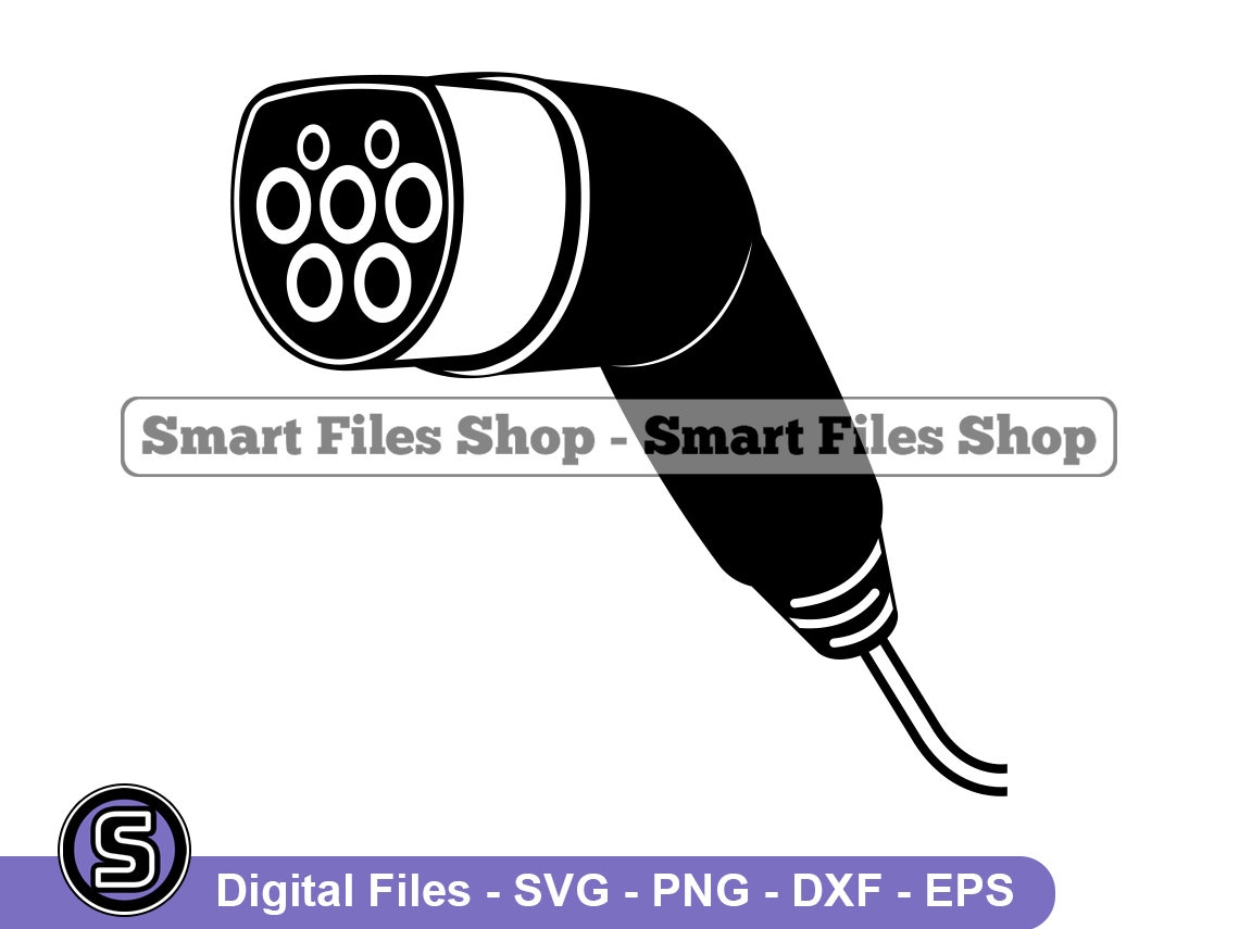 Electric Car Charging Plug Svg Electric Car Charger Svg EV | Etsy