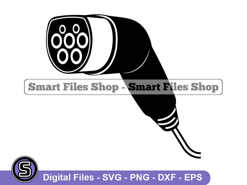 Electric Car Charging Plug Svg Electric Car Charger Svg EV - Etsy