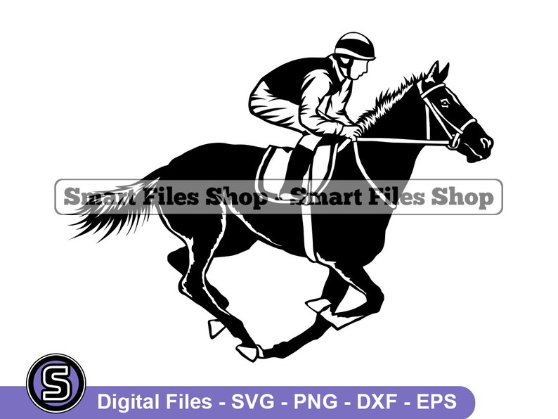 Jockey 5 Svg Jockey Svg Horse Racing Svg Jockey Dxf | Etsy