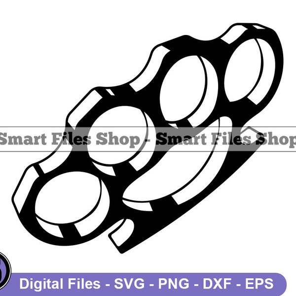 Brass Knuckles Dxf - Etsy