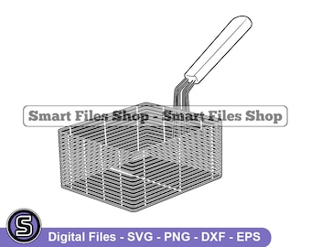 Deep Fryer Svg - Etsy