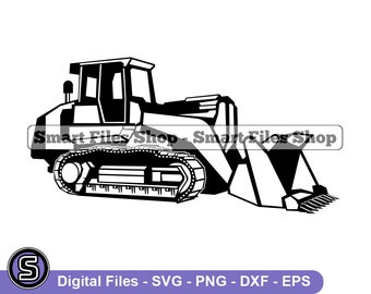 Track Skid Steer Svg, Track Skid Steer Svg, Heavy Equipment Svg, Track ...