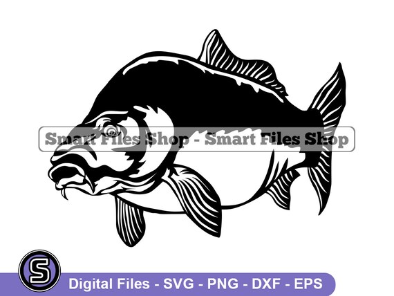 Fish 5 Svg Fish Svg Fishing Logo Svg Fishing Svg Fishing | Etsy